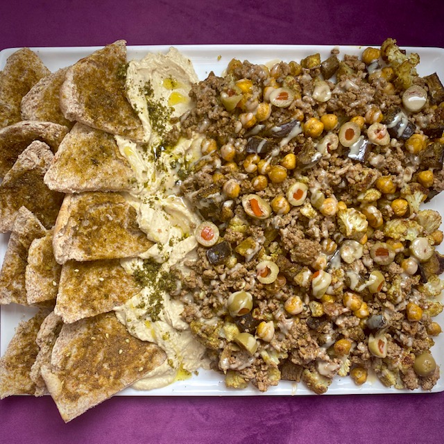 Humus Basar Nachos – Erin Eats